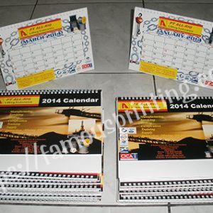 Cetak Kalender Dinding, Meja dan Poster Murah dan Berkualitas