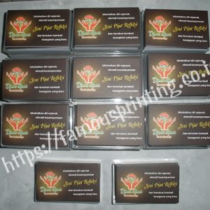 Cetak Kartu Nama Berkualitas di Famous Printing Surabaya