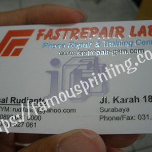 Cetak Kartu Nama Berkualitas di Famous Printing Surabaya